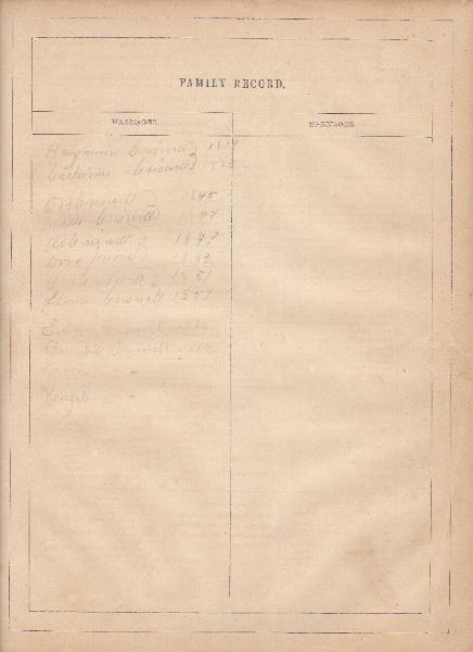 ChaseYourTale - Benjamin Criswell Family Bible